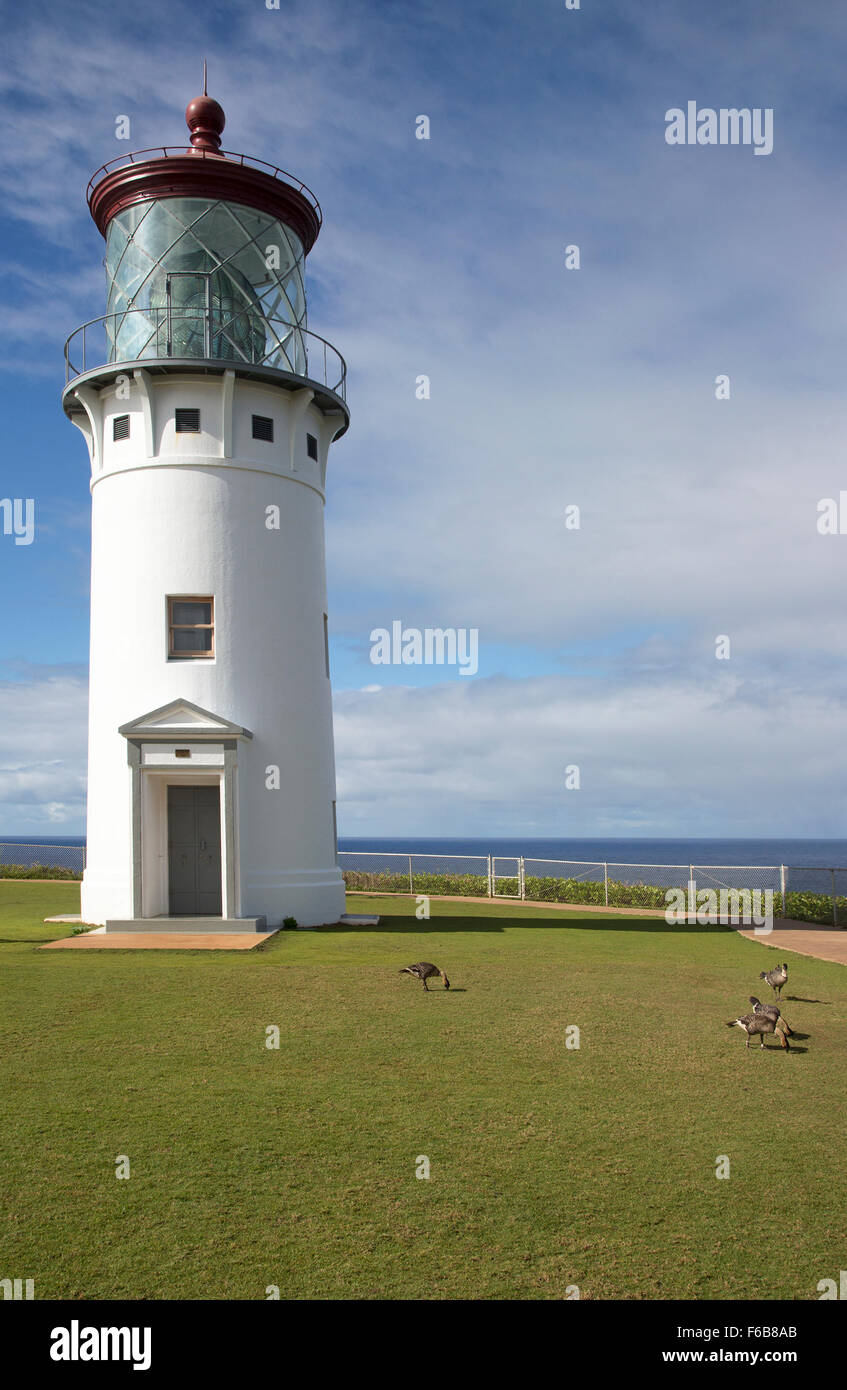Daniel K. Inouye Kilauea Point Lighthouse, a historic tourism ...