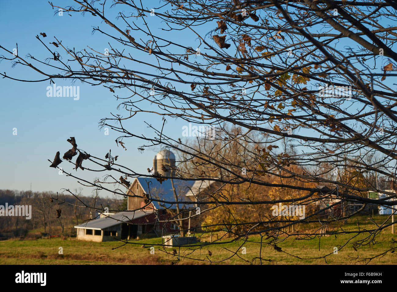 Pennsylvania farm fall autumn hi-res stock photography and images - Alamy