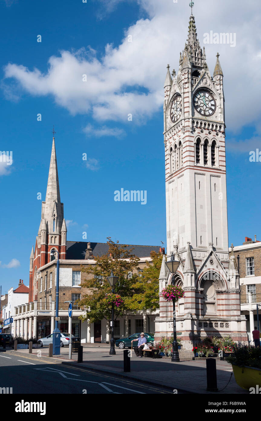 Gravesend Clock Tower and Methodist Church, Milton Road, Gravesend ...