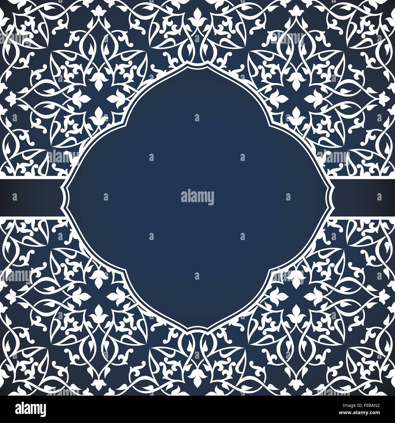 Arabic invitation card Stock Vector Image & Art - Alamy