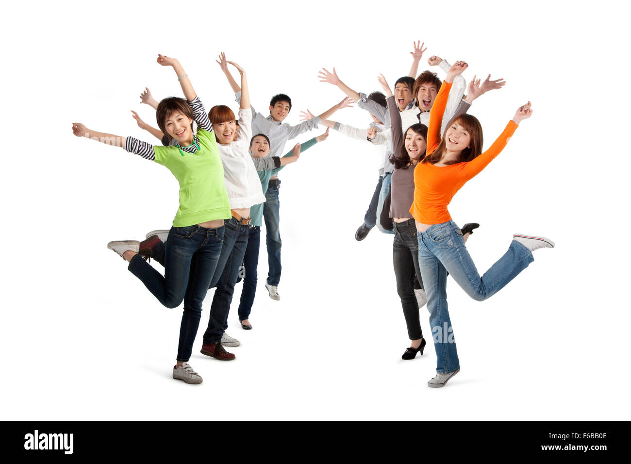 Side view cool young Cut Out Stock Images & Pictures - Alamy