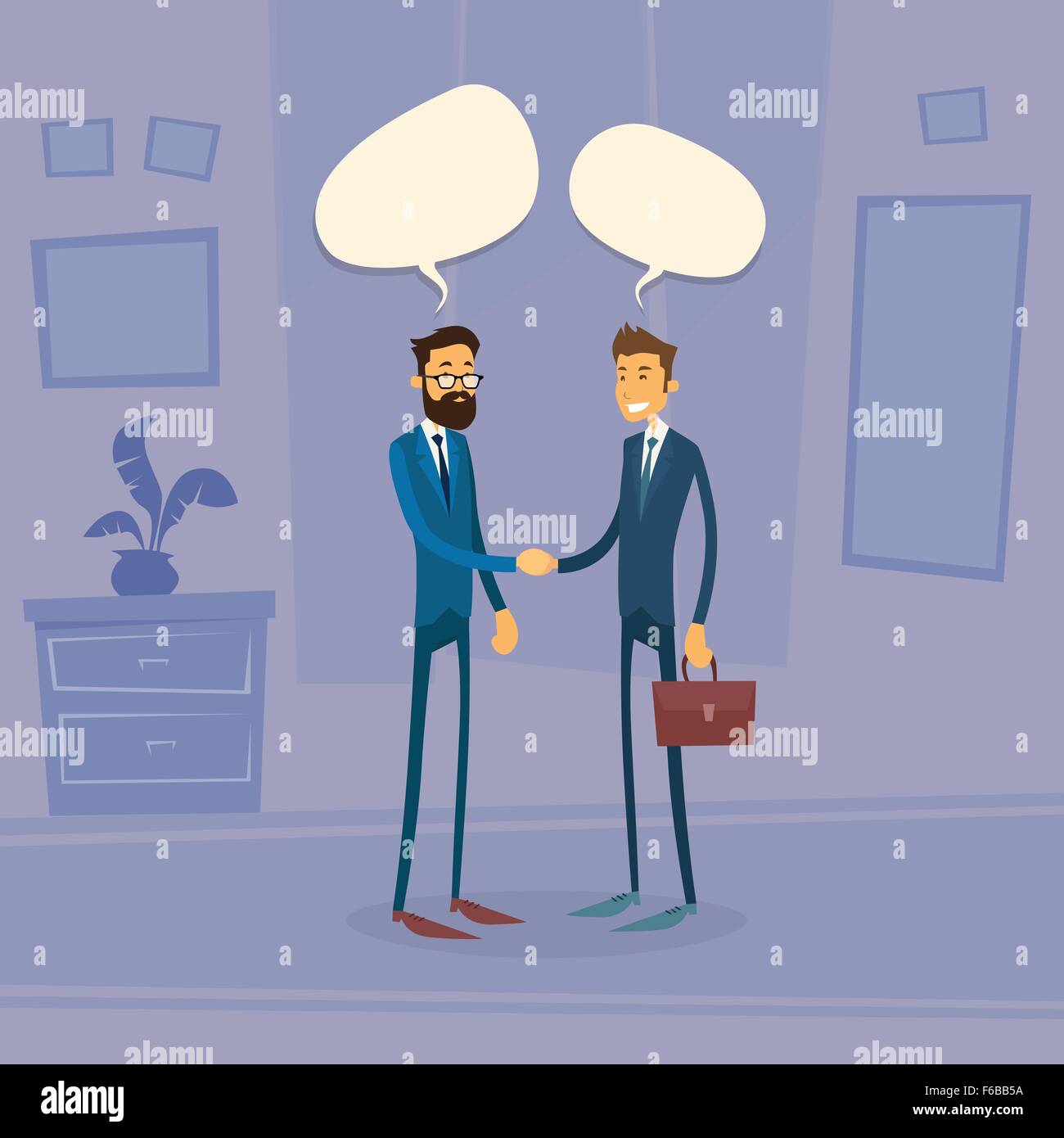 Office dialog suit Stock Vector Images - Alamy