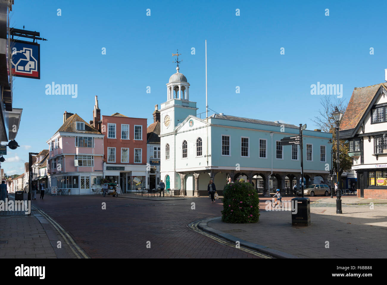 Guildhall, Market Place, Faversham, Kent, England, United Kingdom Stock ...