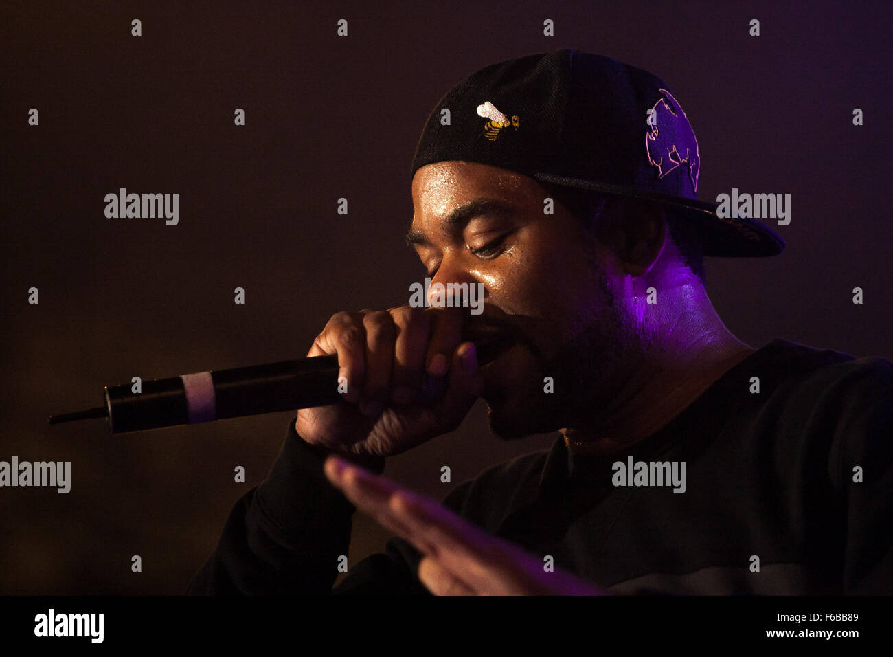 MOSCOW, RUSSIA - 5 SEPTEMBER, 2015 : Clifford Smith known as Method Man ...