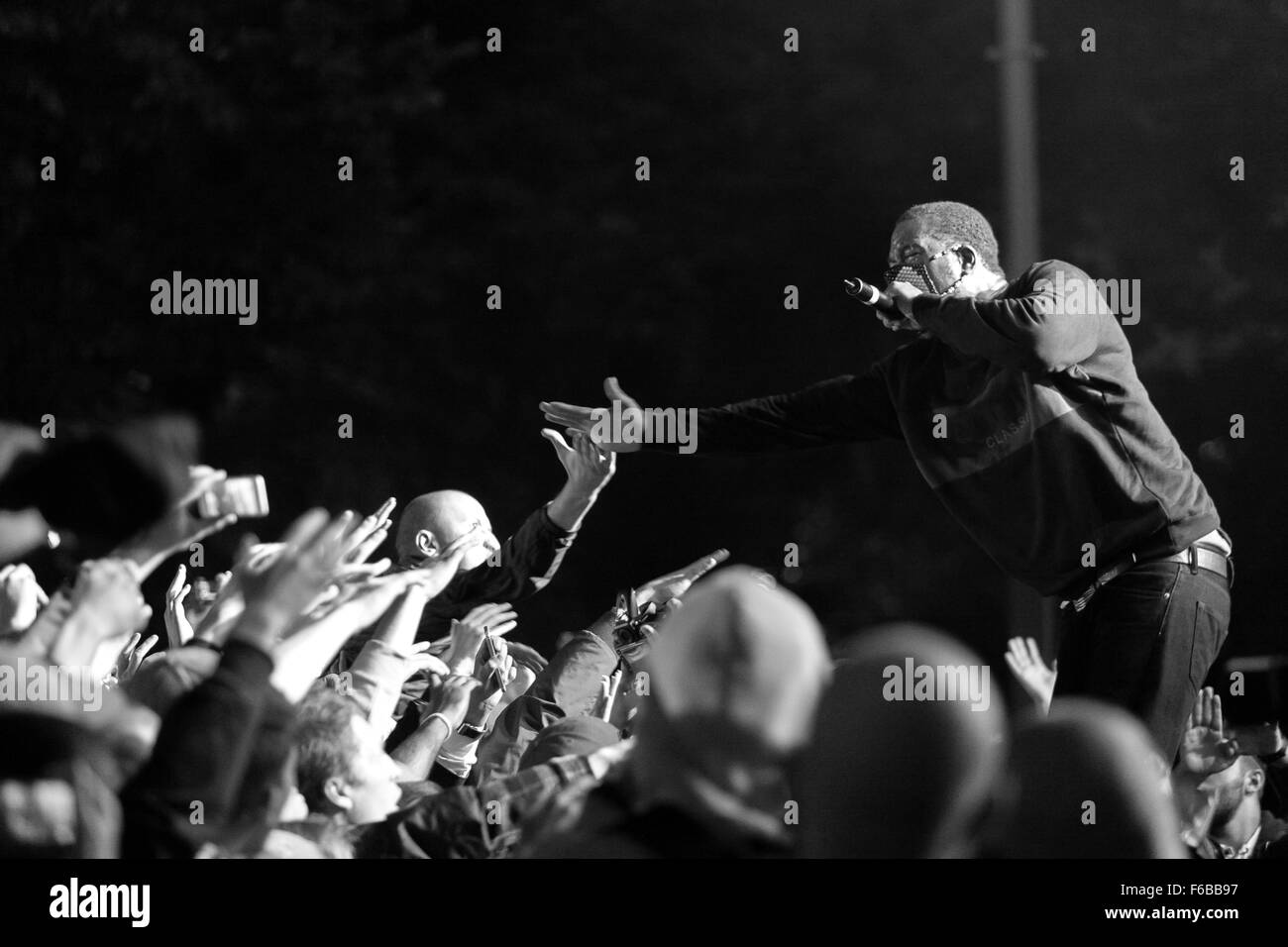 MOSCOW, RUSSIA - 5 SEPTEMBER, 2015 : Clifford Smith known as Method Man ...