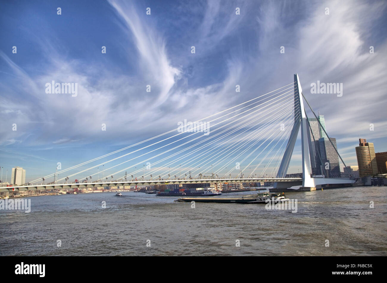 Erasmusbrug rotterdam bridge hi-res stock photography and images - Alamy
