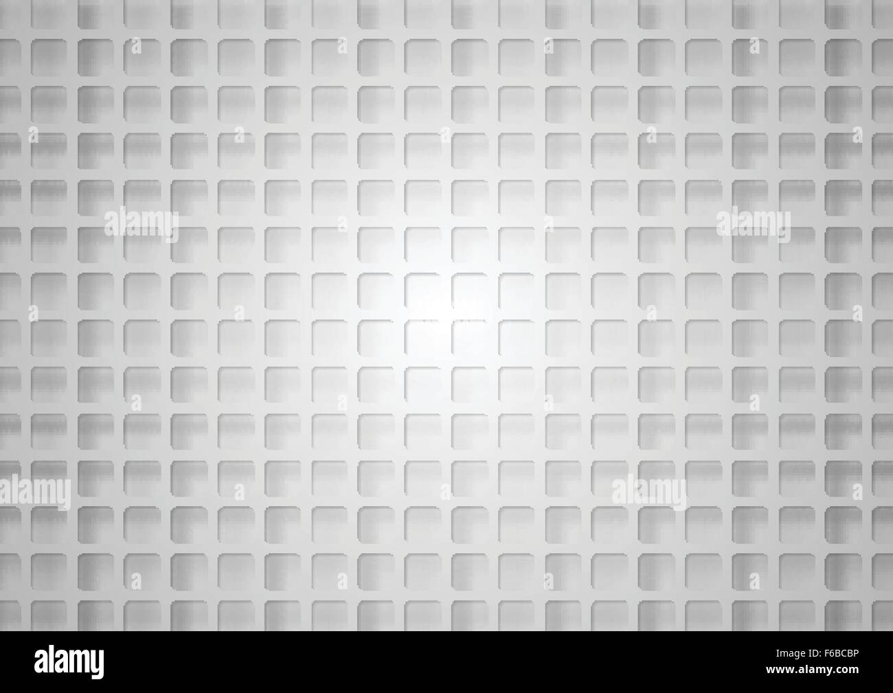 Grey geometric square mesh with shadow. Vector background Stock Vector ...