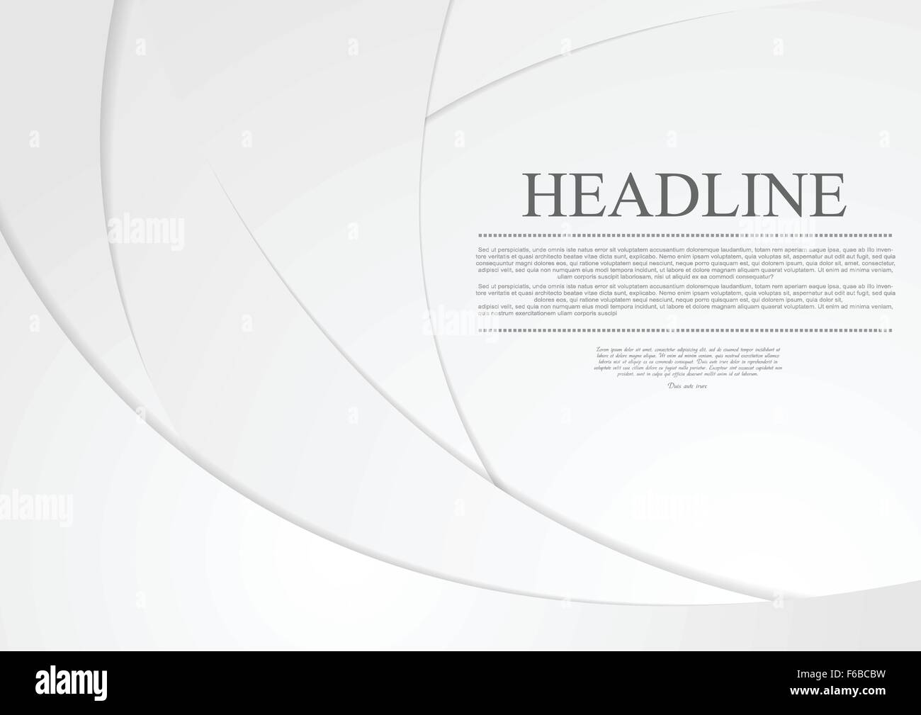 Abstract corporate grey waves background. Vector design Stock Vector ...