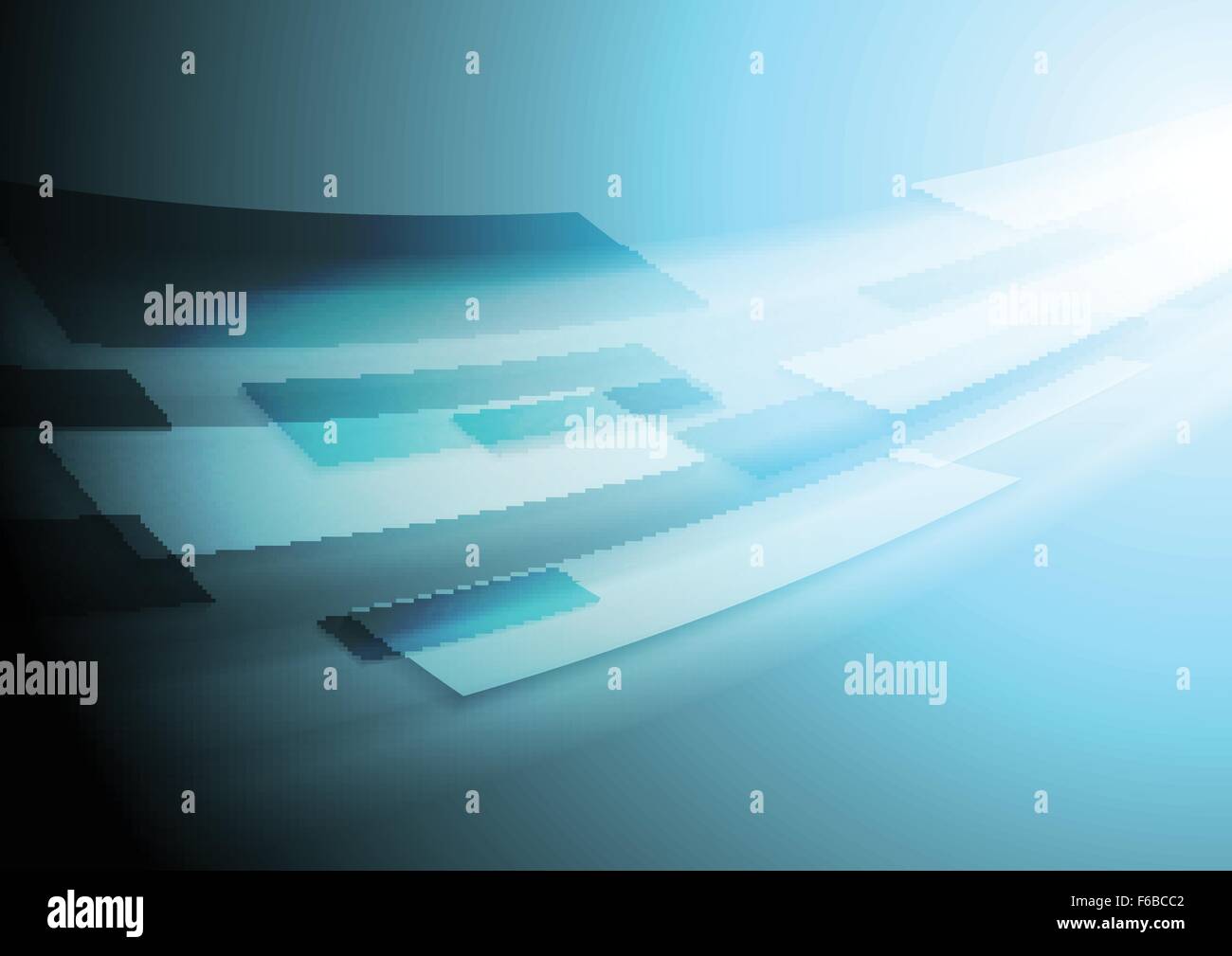 Bright blue hi-tech motion background. Vector image design Stock Vector ...