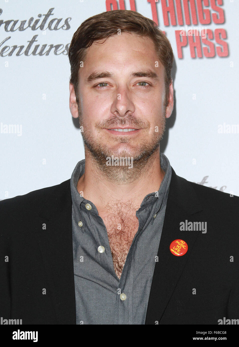 All Things Must Pass Premiere held at Harmony Gold Theatre Featuring ...