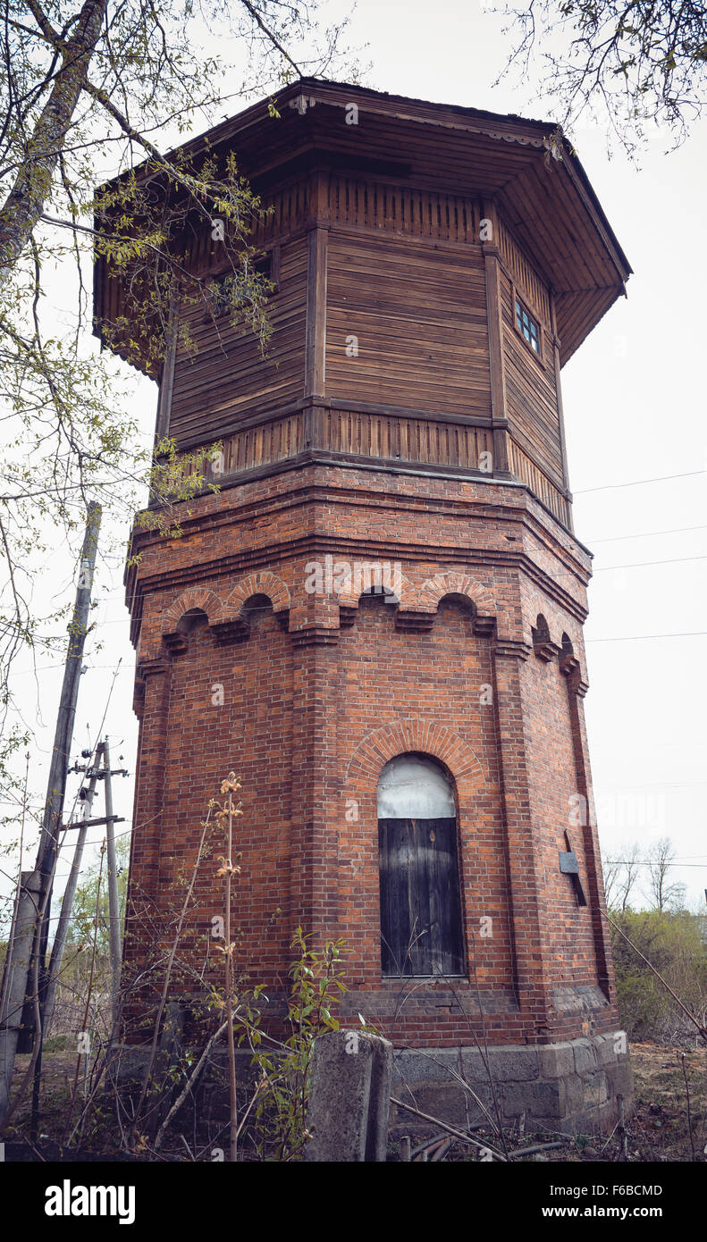Old water tower Stock Photo - Alamy