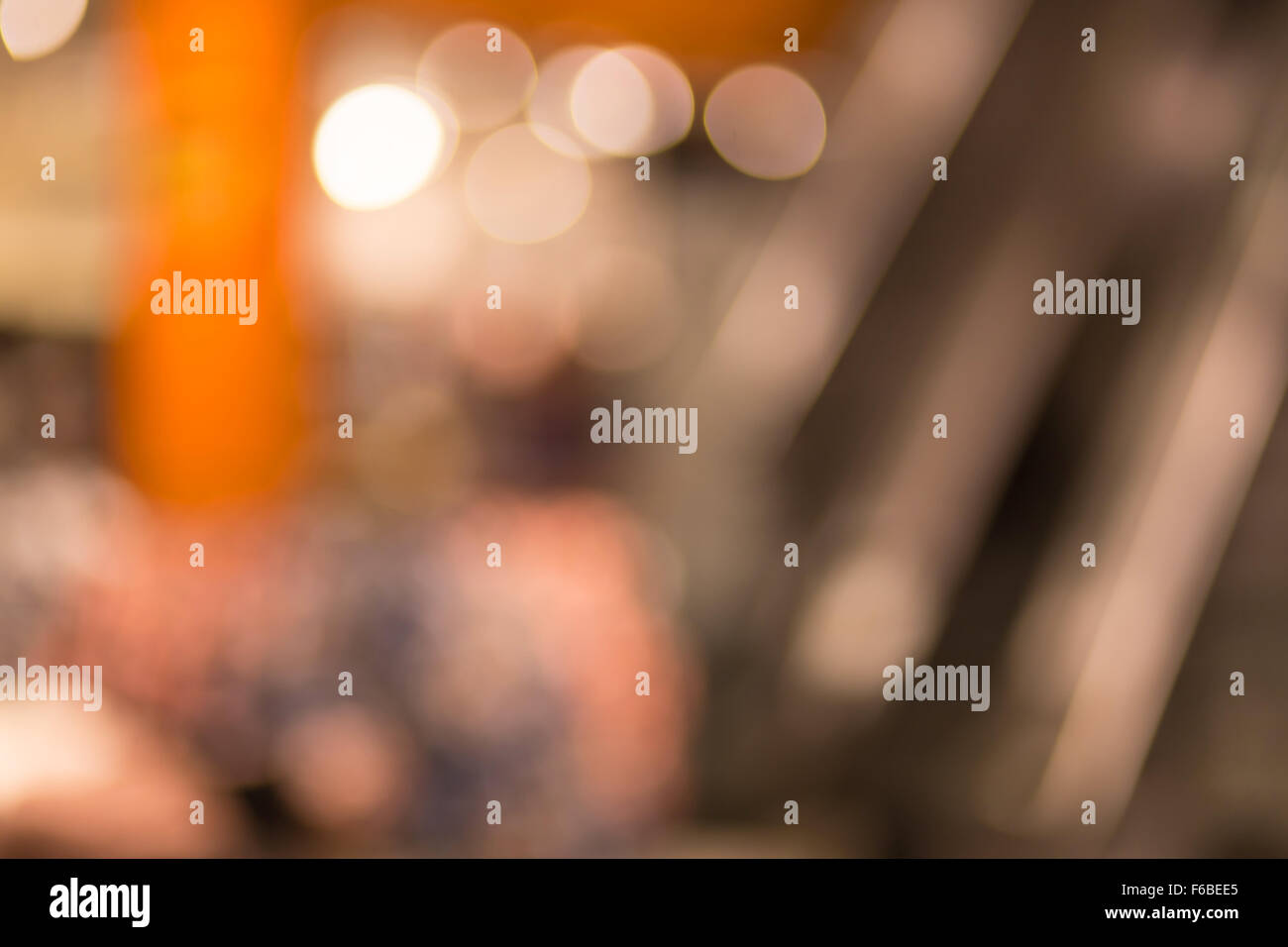 blurred background of shopping center, out of focus shot for backdrop ...