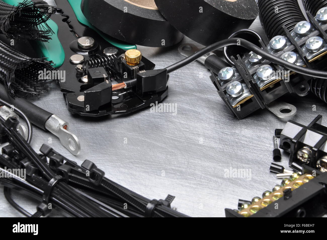 Electrical component kit installations hi-res stock photography and ...