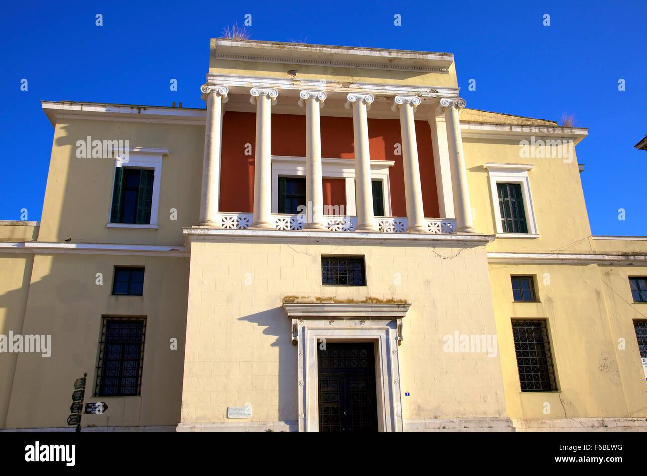 Old Courthouse, Corfu Old Town, Corfu, The Ionian Islands, Greek ...