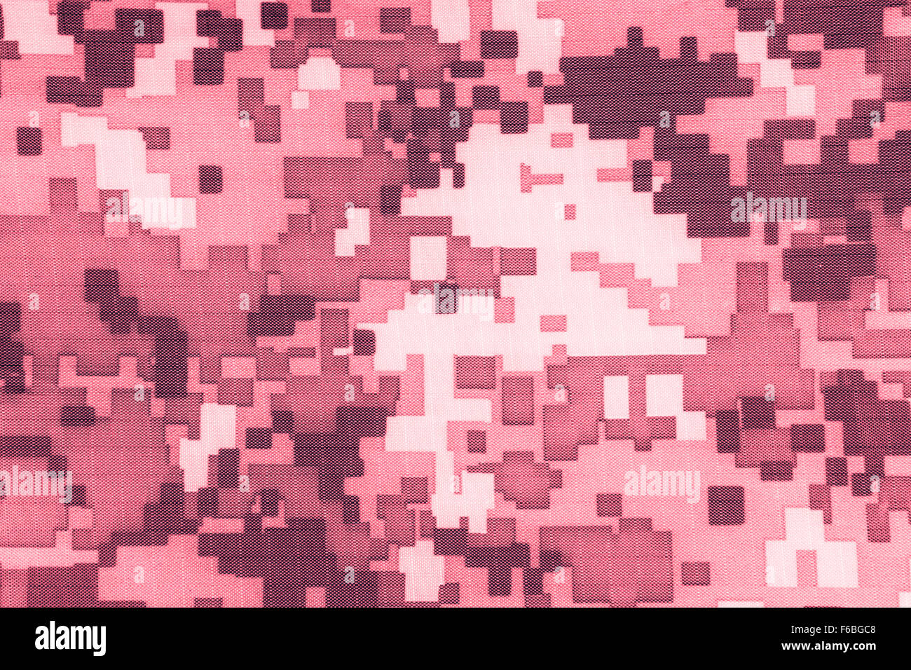 Red digital camouflage fabric texture background or backdrop Stock ...