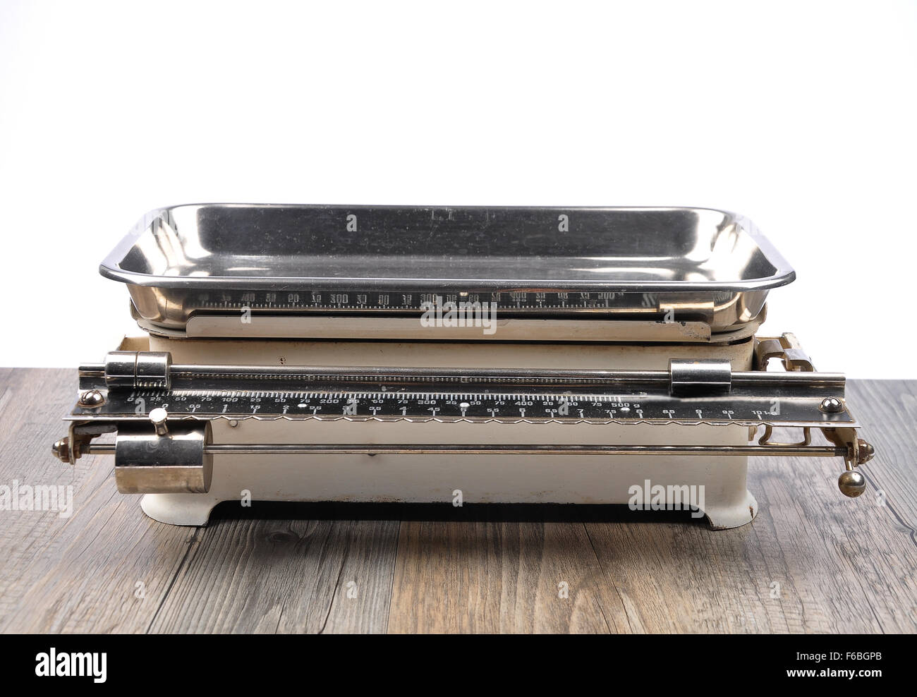 Old fashioned weight on weighing scale hi-res stock photography and ...