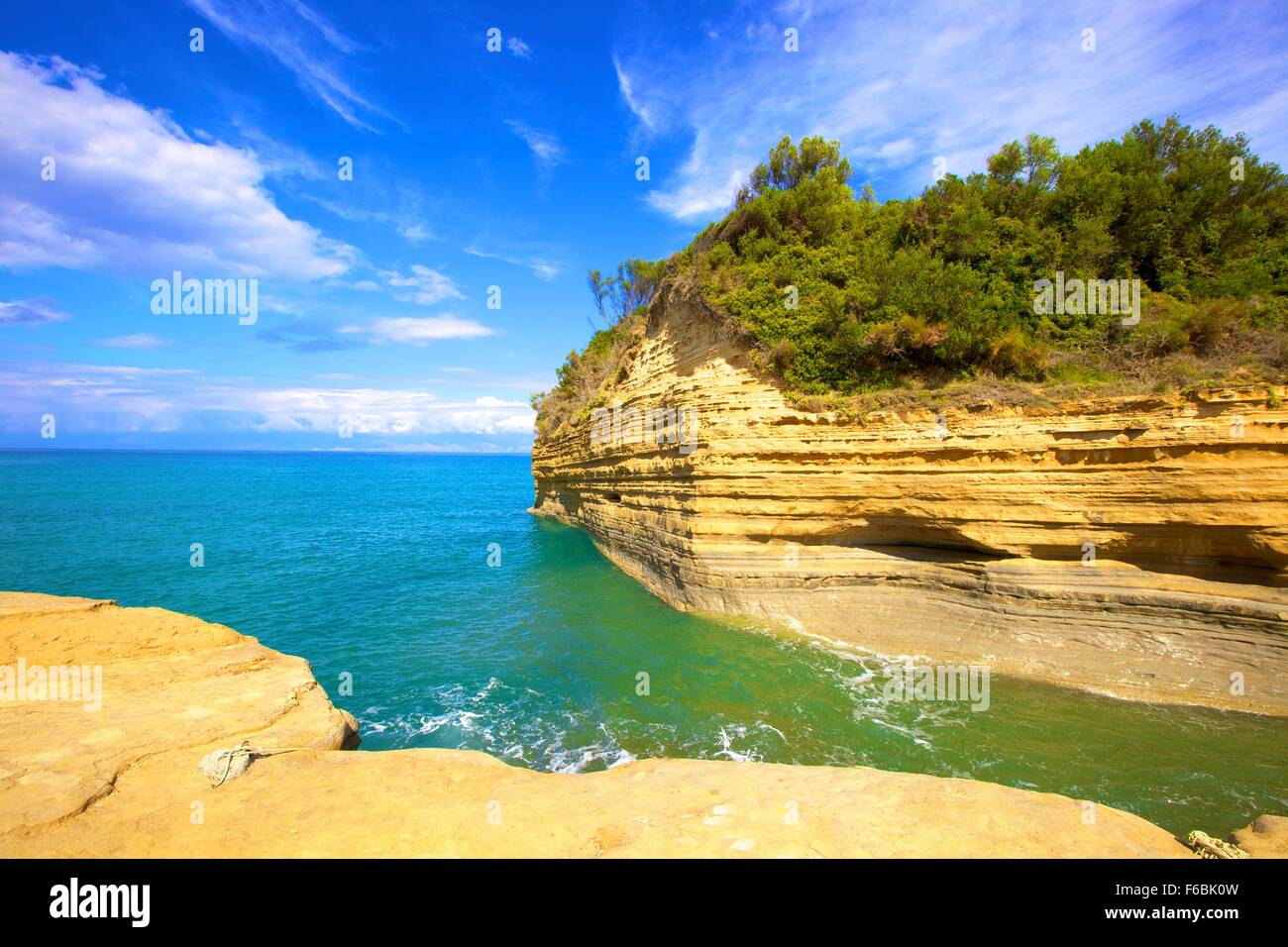 Sidari, Corfu, The Ionian Islands, Greek Islands, Greece, Europe Stock ...