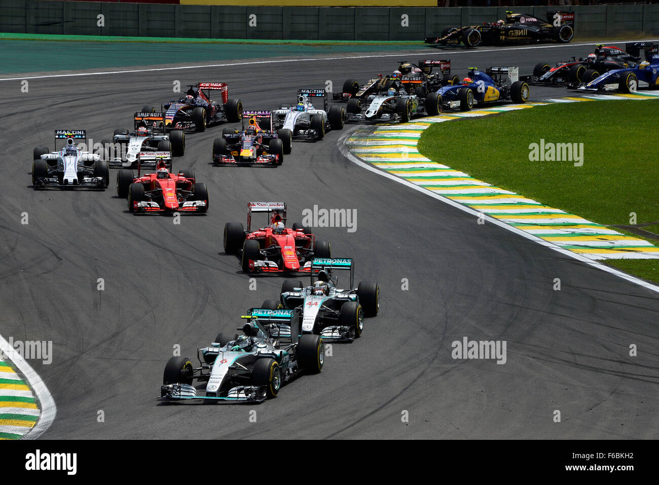 Brazil. 15th November, 2015. Motorsports: FIA Formula One World ...