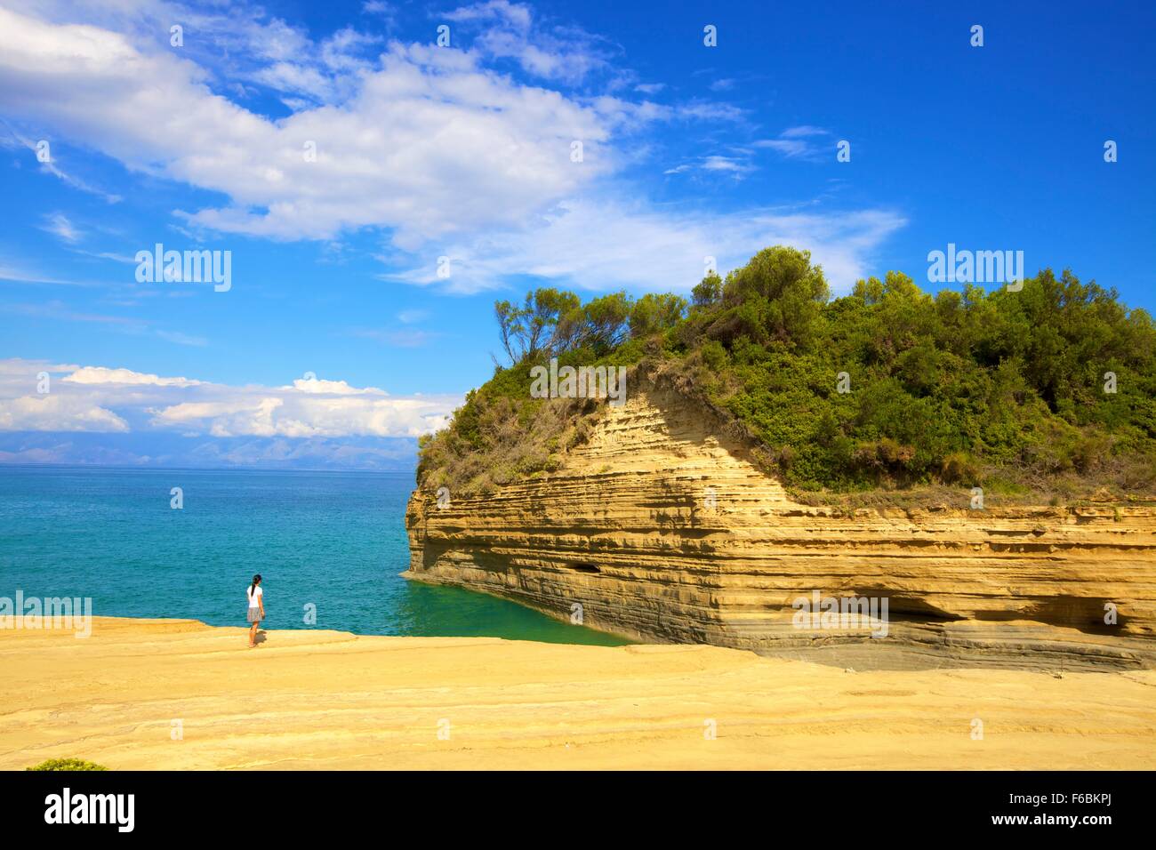 Sidari corfu hi-res stock photography and images - Alamy