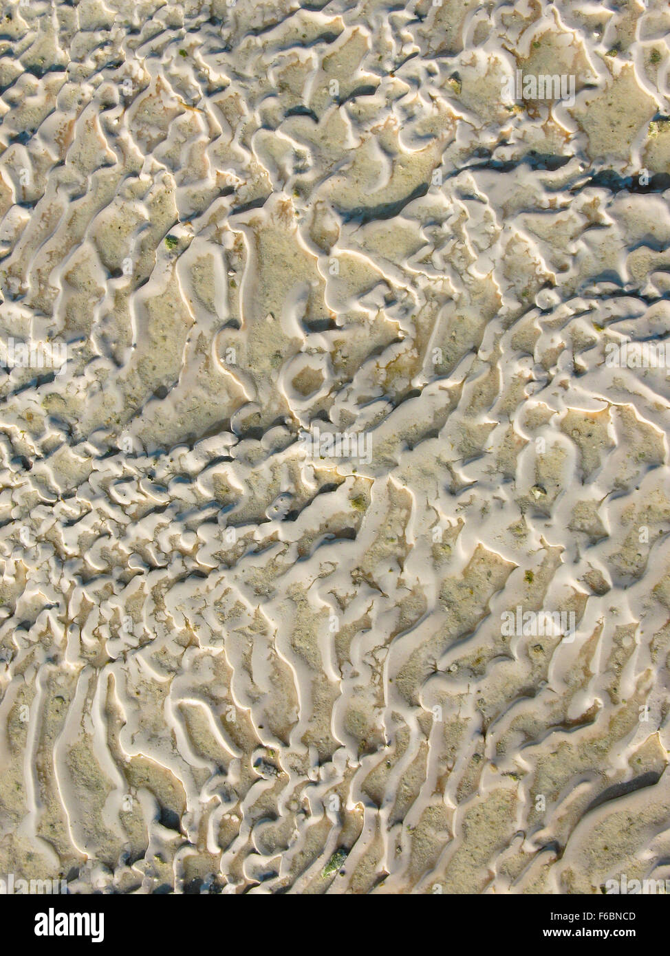 beautiful texture of water on the limestone - Travertines of Pamukkale ...