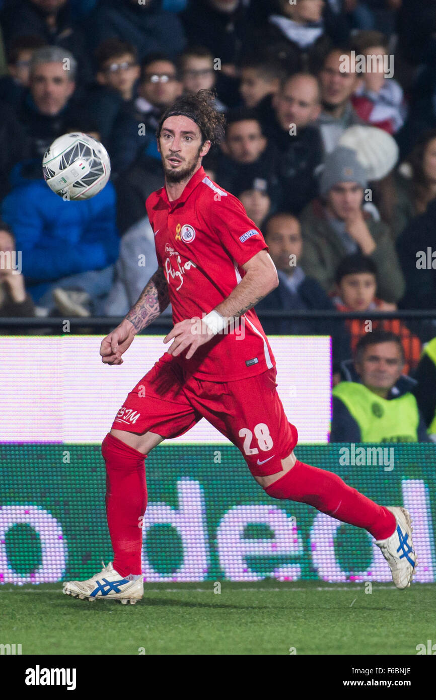 Cesena, Italy. 15th Nov, 2015. Filippo Porcari (Bari) Football/Soccer ...