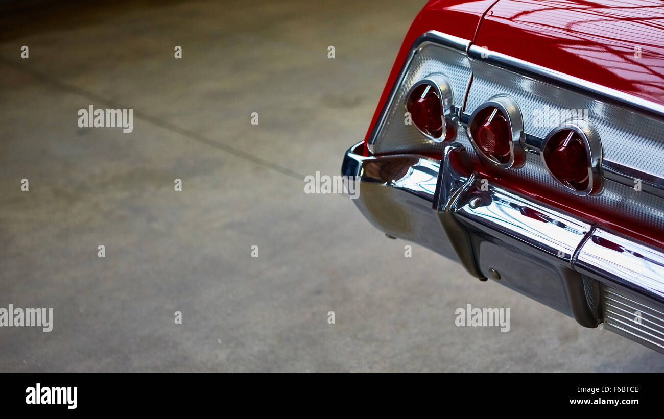 Closeup of the tail light Stock Photo - Alamy