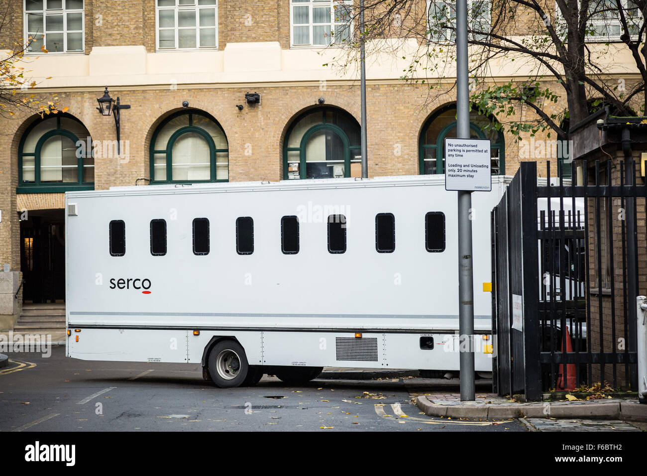 London, UK. 16th November, 2015. Vytautas Jokubauskas arrives at ...