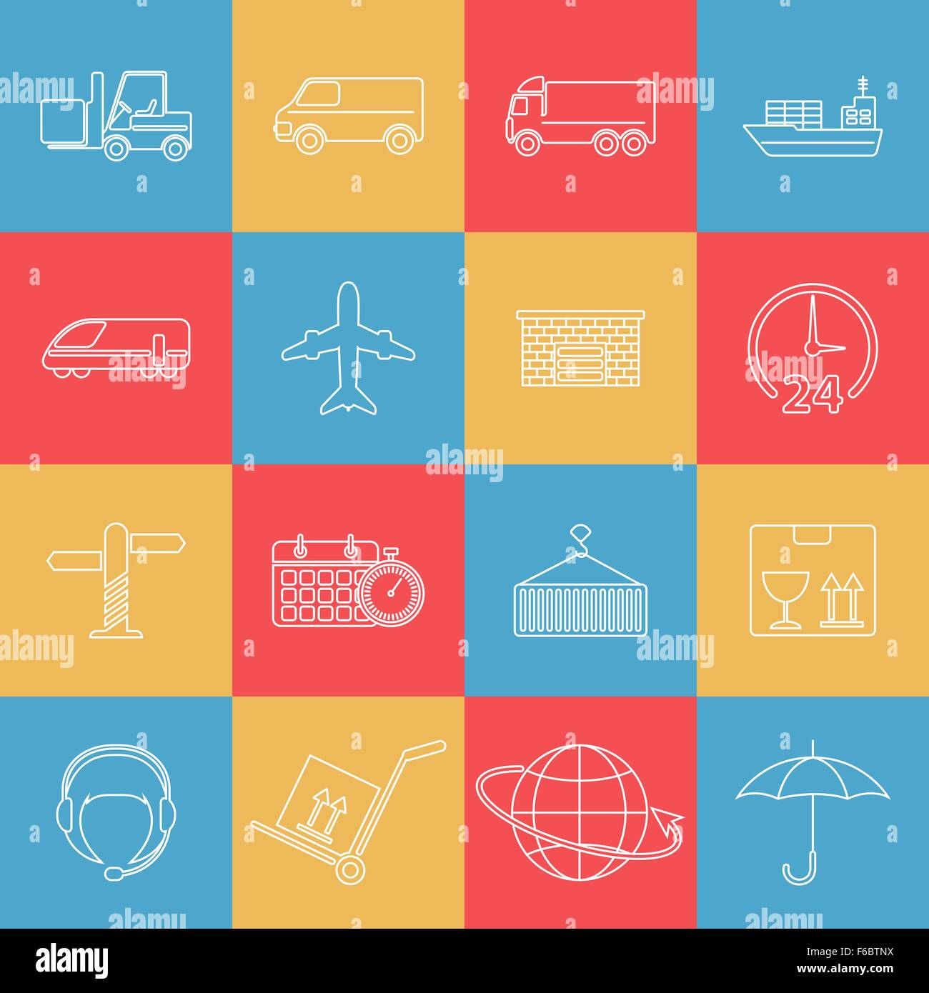 Collection insurance thin line Stock Vector Images - Alamy