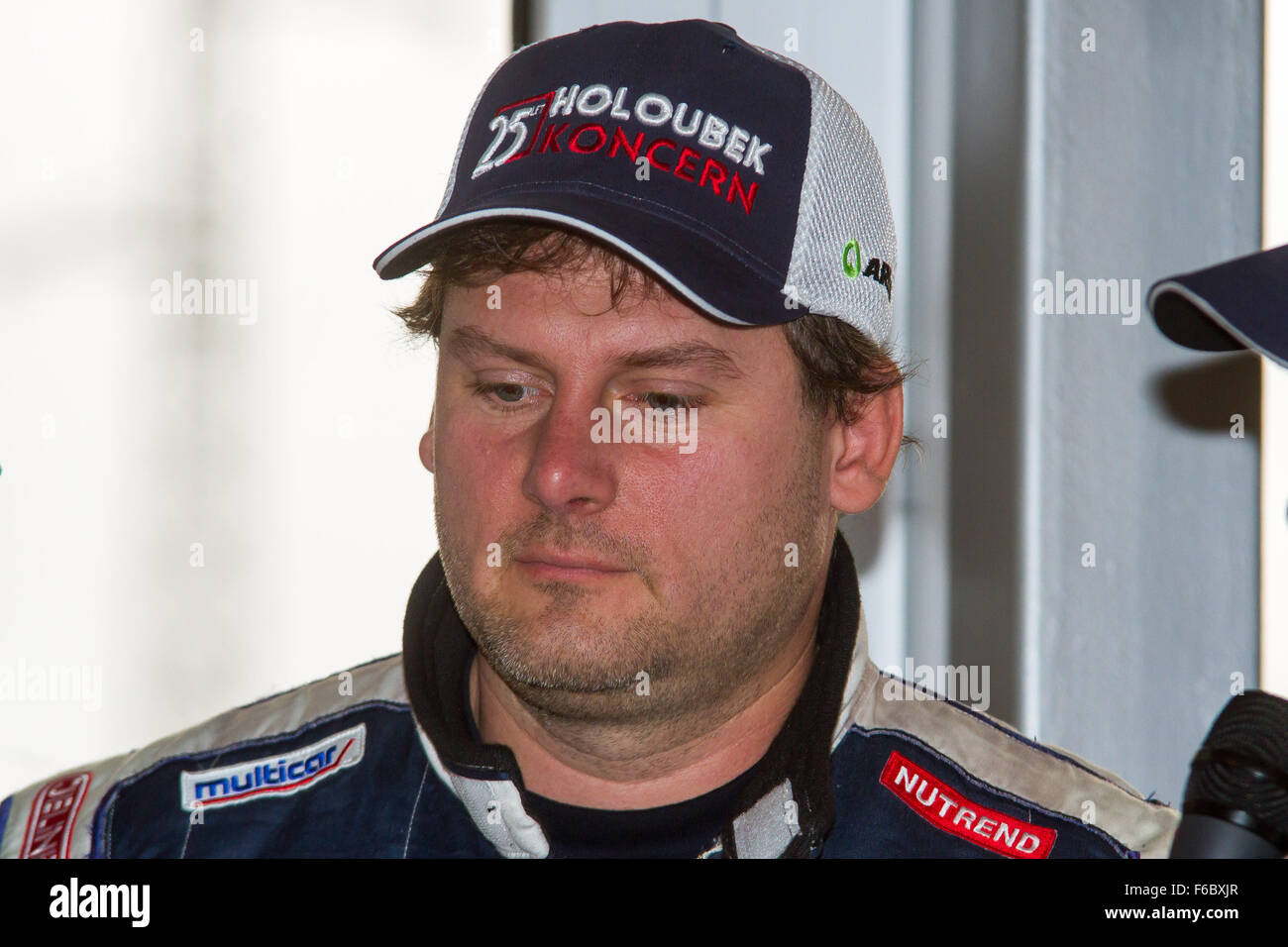 Most, Czech Republic. 14th Nov, 2015. Press conference of team Tatra ...