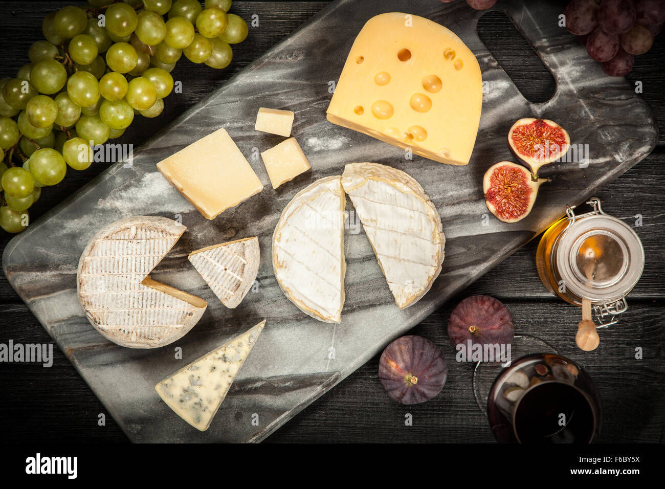 French soft cheese Stock Photo - Alamy