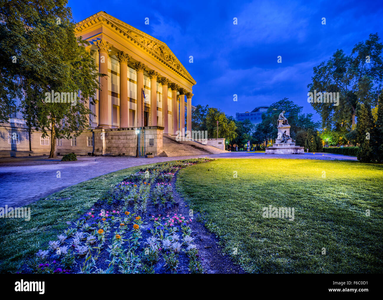 Exterior of National Museum, Budapest, Hungary Stock Photo - Alamy