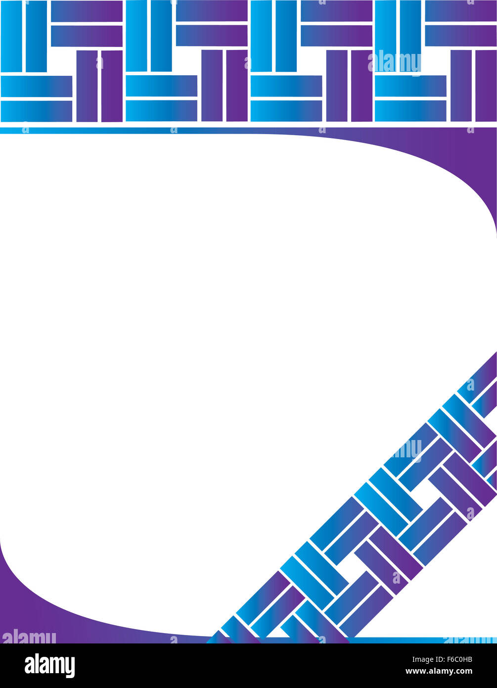 Brochure Background Blue Stock Photo - Alamy