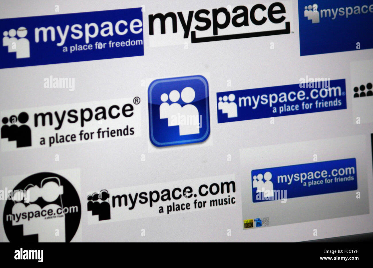 Myspace logo hi-res stock photography and images - Alamy