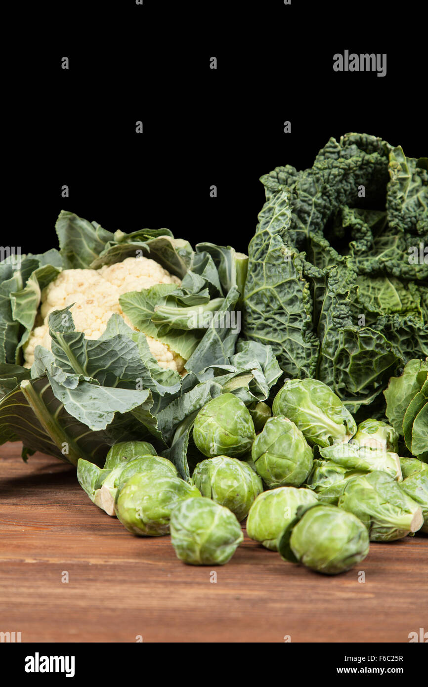 Assortment of green vegetables Stock Photo - Alamy
