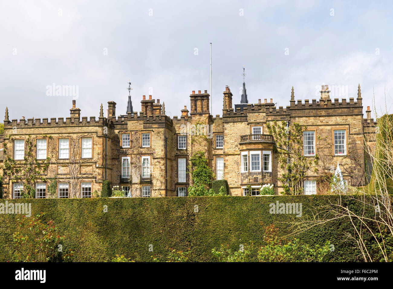 Renishaw House Near Sheffield UK Historic House and gardens Stock Photo ...