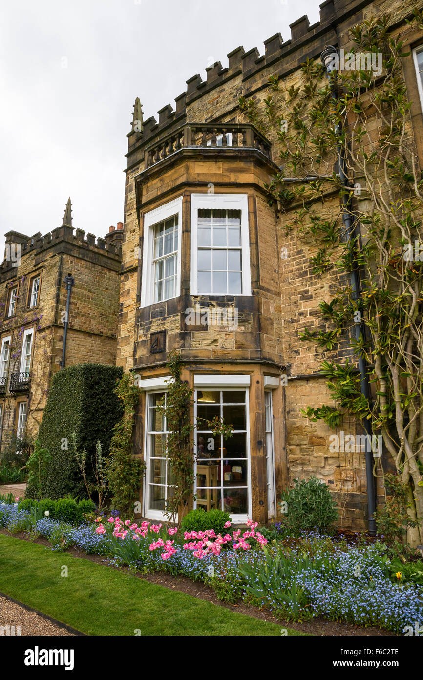 Renishaw House Near Sheffield UK Historic House and gardens Stock Photo ...