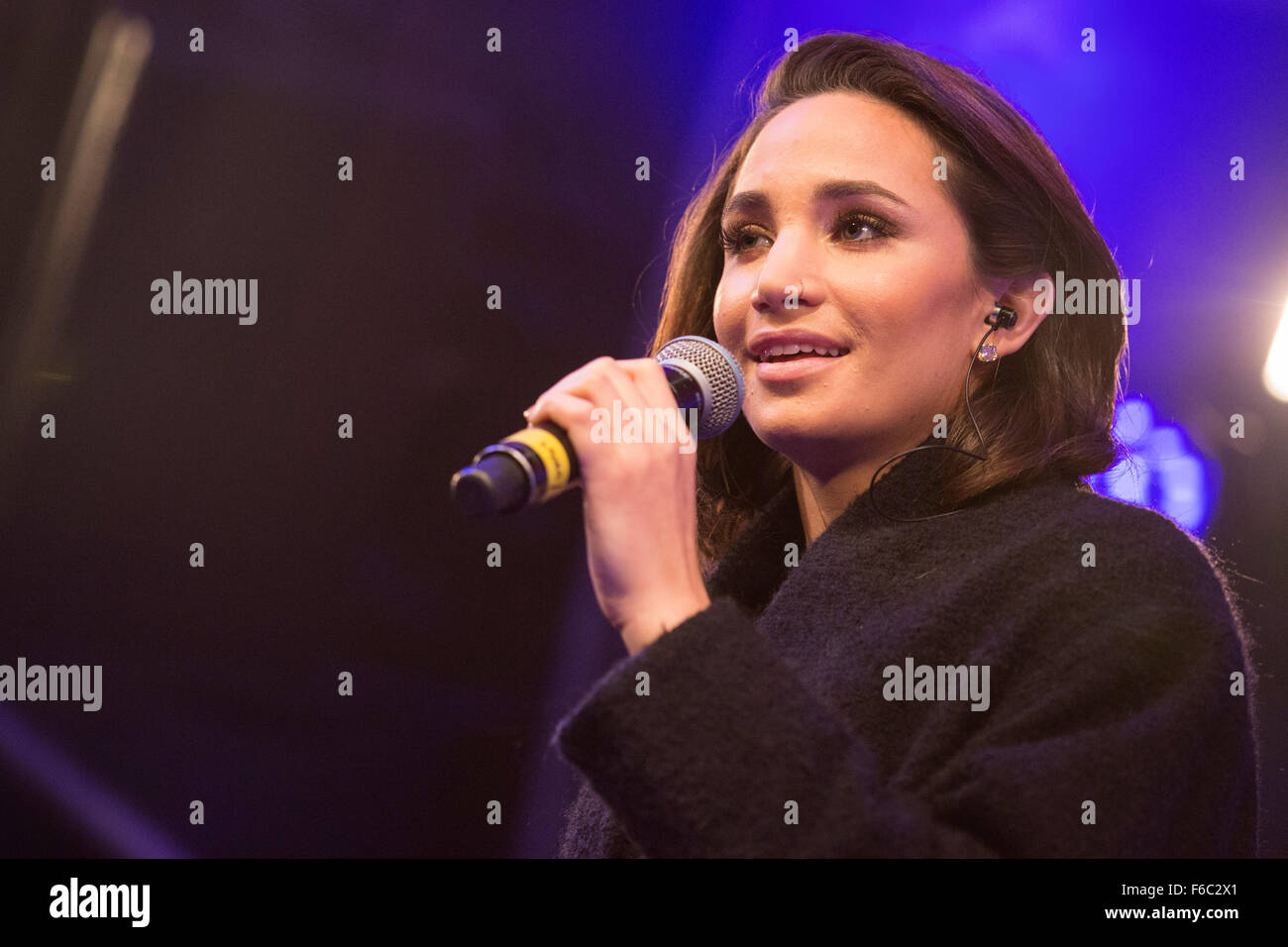 Rehearsals with singer, soprano Laura Wright. Switch-on of the ...