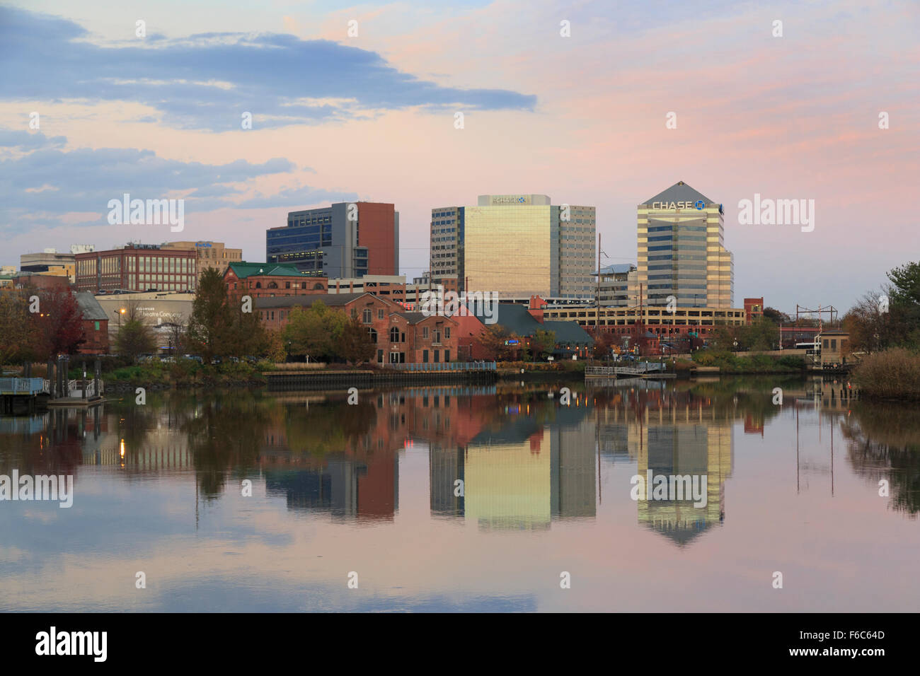 Skyline on the christina river hi-res stock photography and images - Alamy