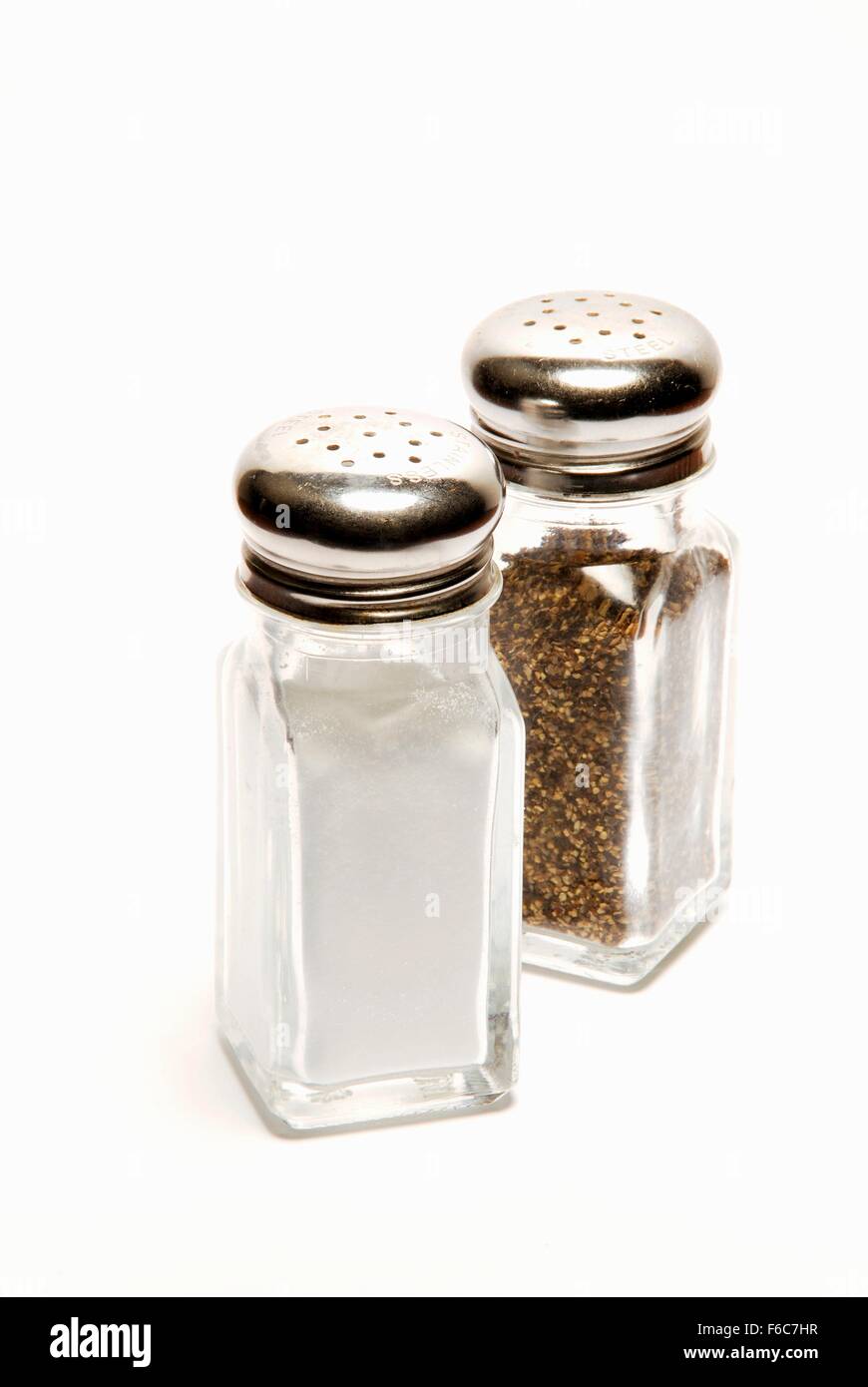 Salt and pepper shakers Stock Photo - Alamy