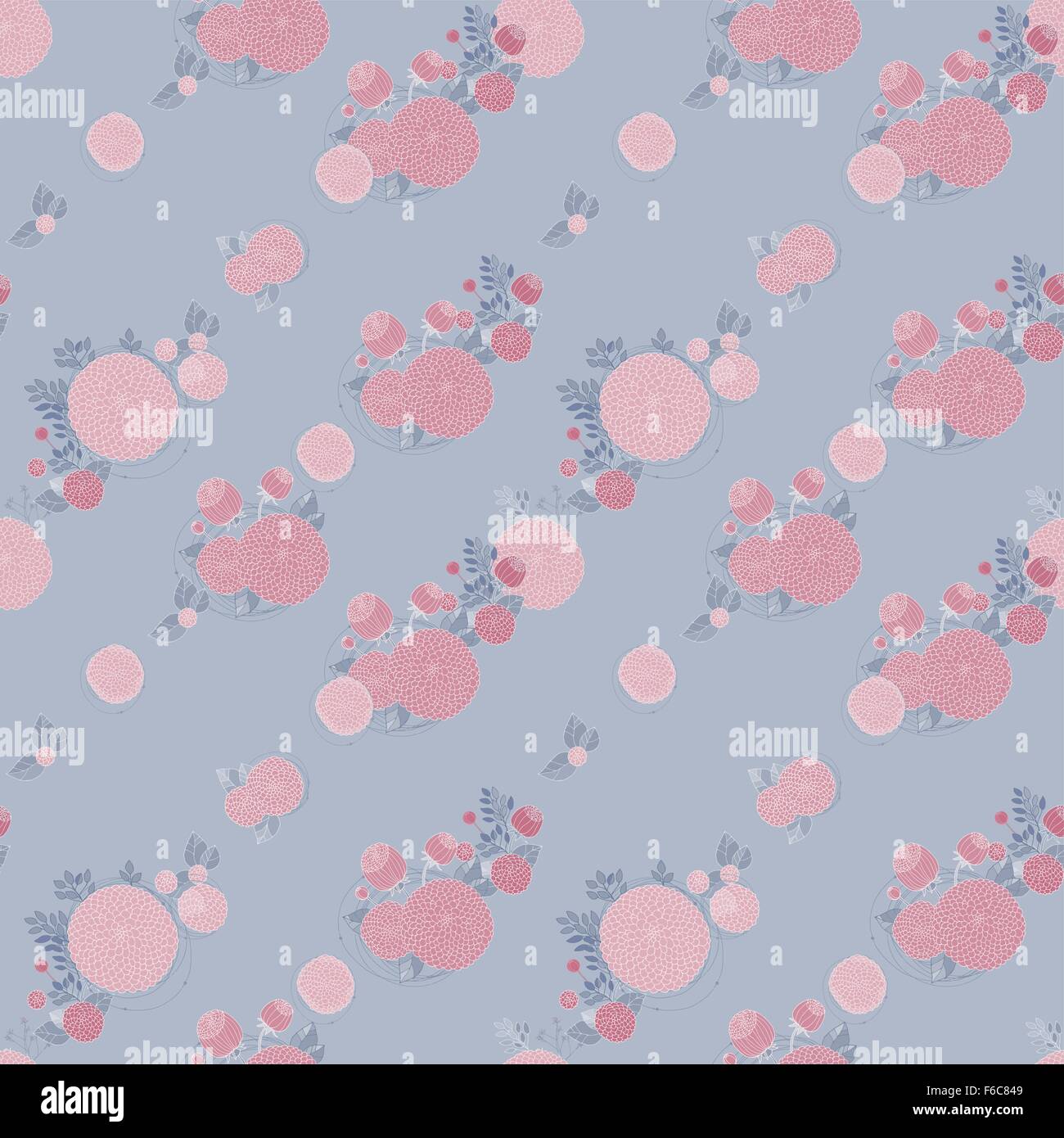 Seamless texture with asters Stock Vector Image & Art - Alamy