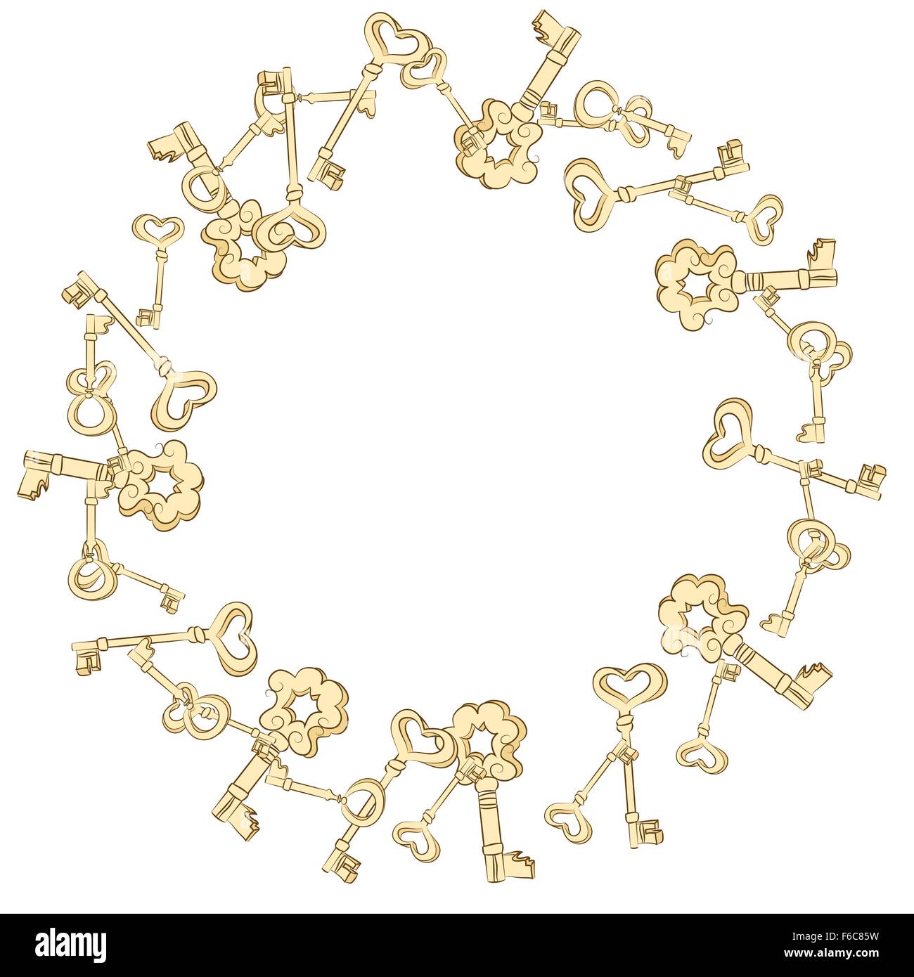 Pink peonies in round Stock Vector Images - Alamy