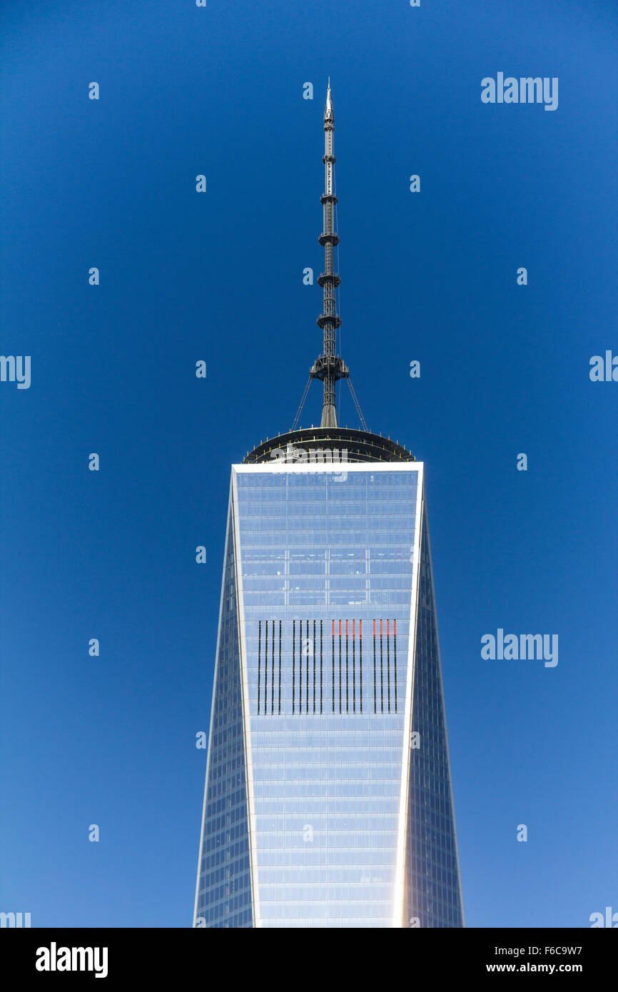 Top of One World Trade Center Stock Photo - Alamy