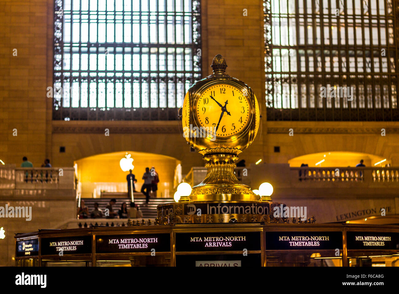 Grand Central Terminal Clock Stock Photo - Alamy