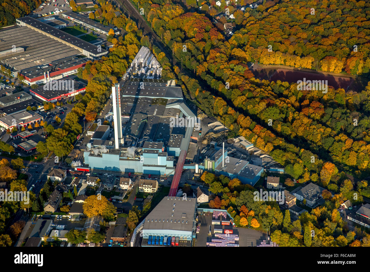 Rockwool factory Gladbeck, rock wool, building materials, insulation ...
