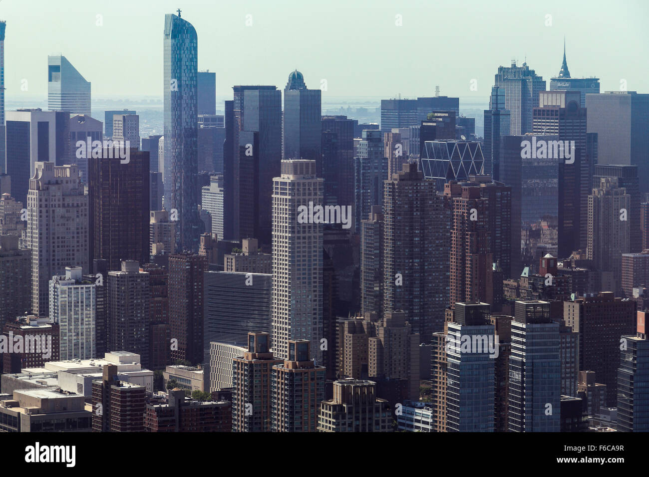 New York City - Manhattan skyline from above Stock Photo - Alamy