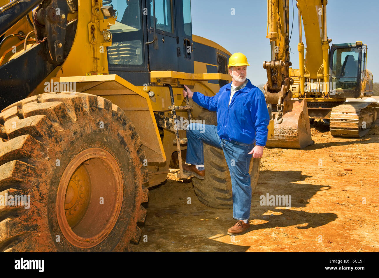Heavy equipment cab hi-res stock photography and images - Alamy