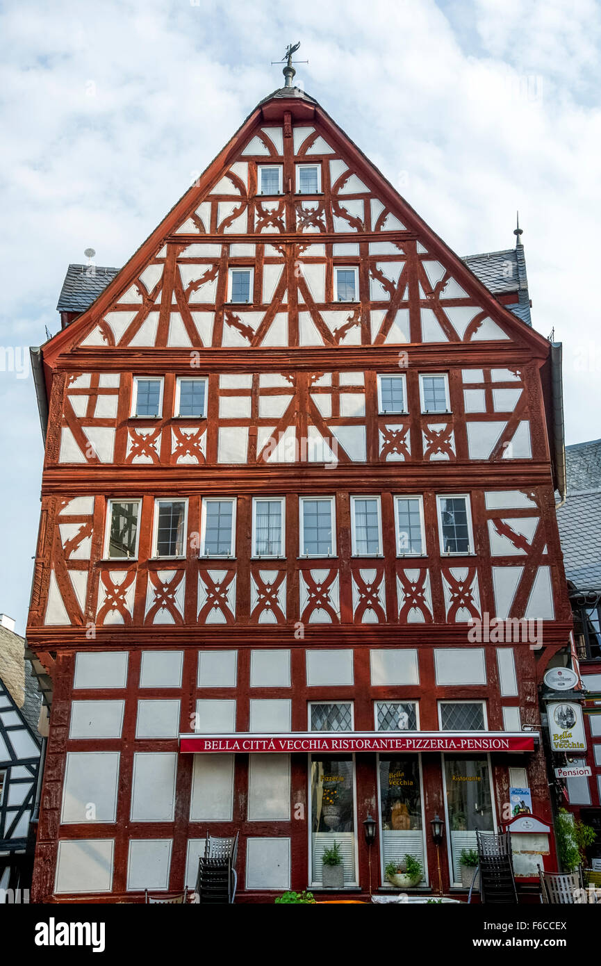 The German historic town of Limburg am der Lahn Stock Photo - Alamy