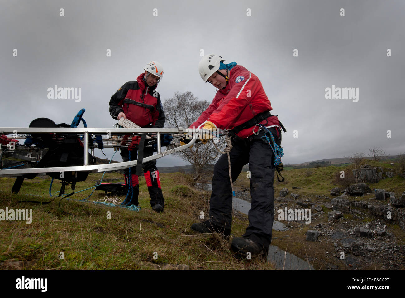Central beacons mountain rescue during hi-res stock photography and ...