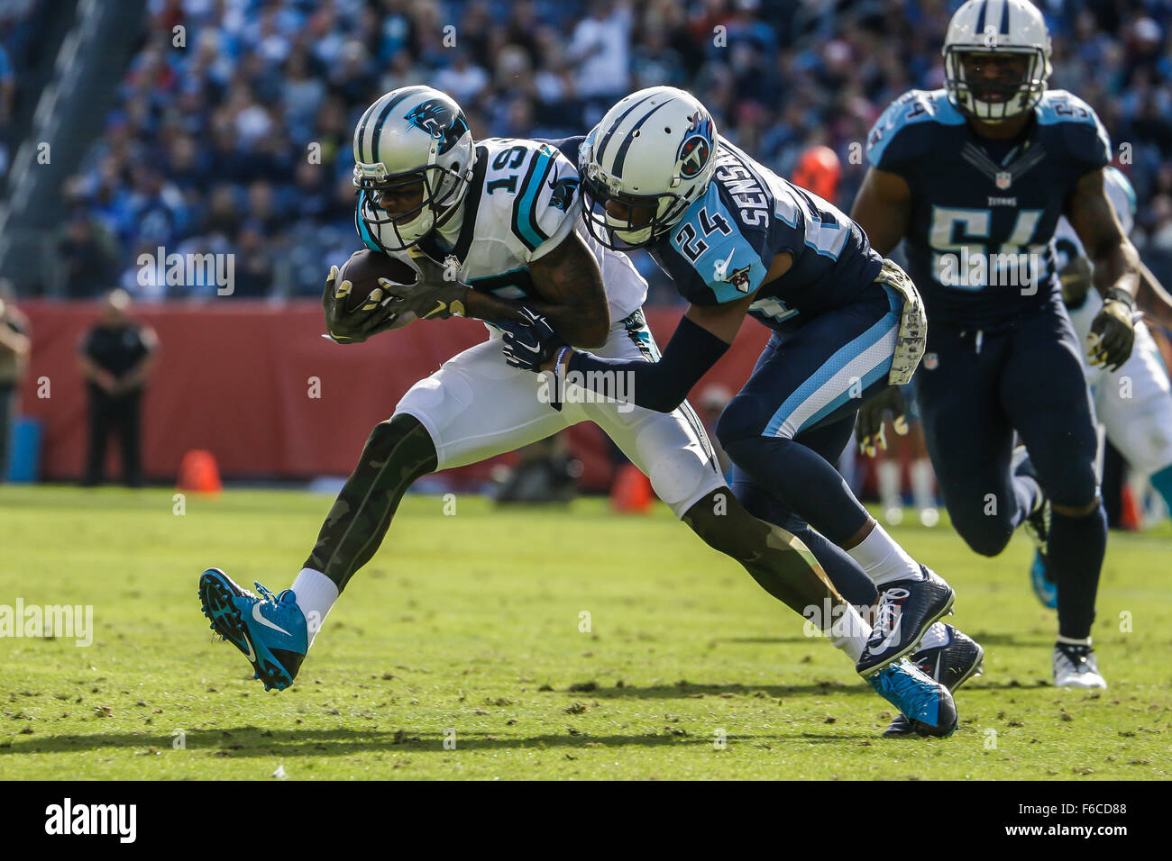Nashville, TN, USA. 15th Nov, 2015. Carolina Panthers wide receiver Ted ...