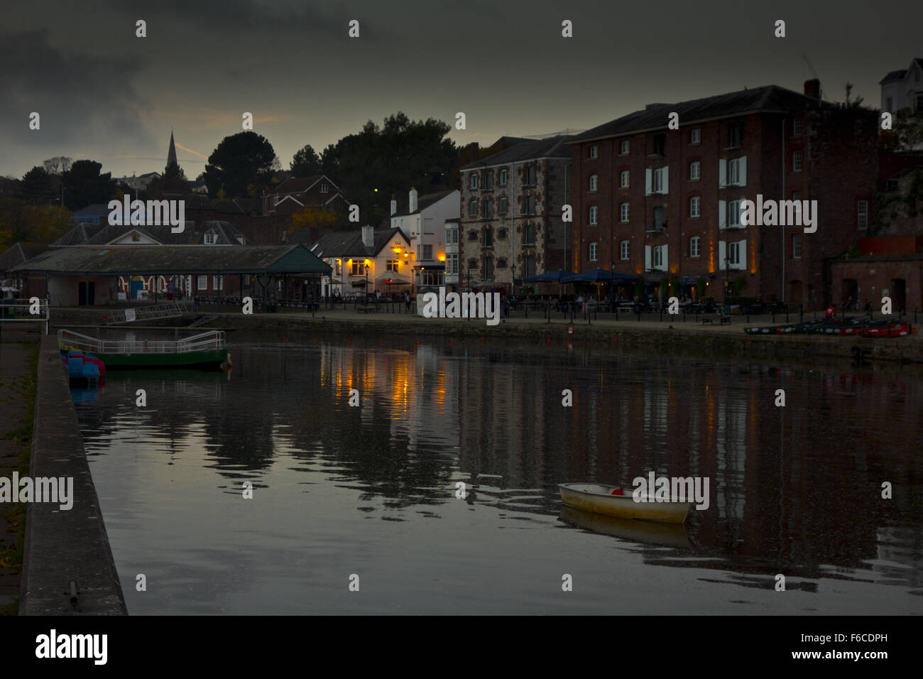 Exeter Quayside Quay Stock Photo - Alamy